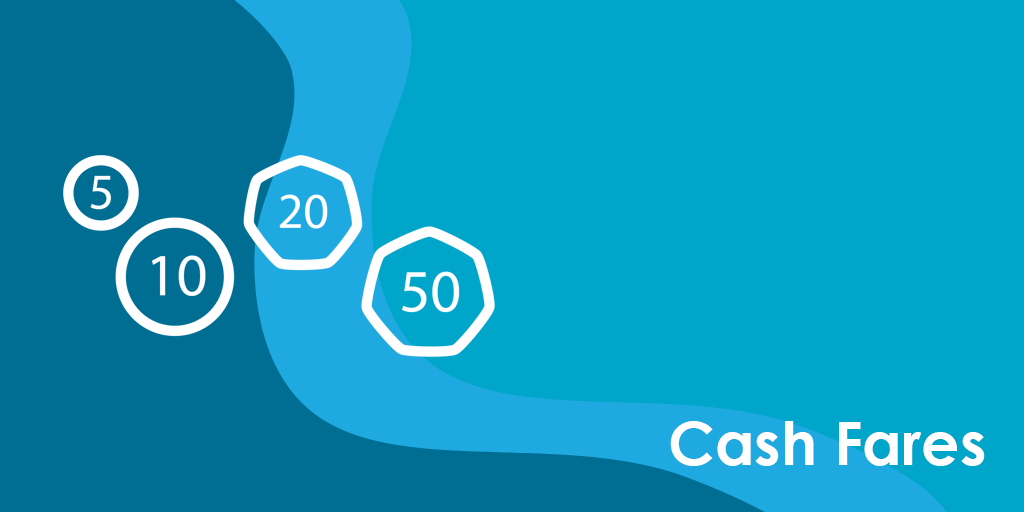 Cash fares on the bus - Metrobus