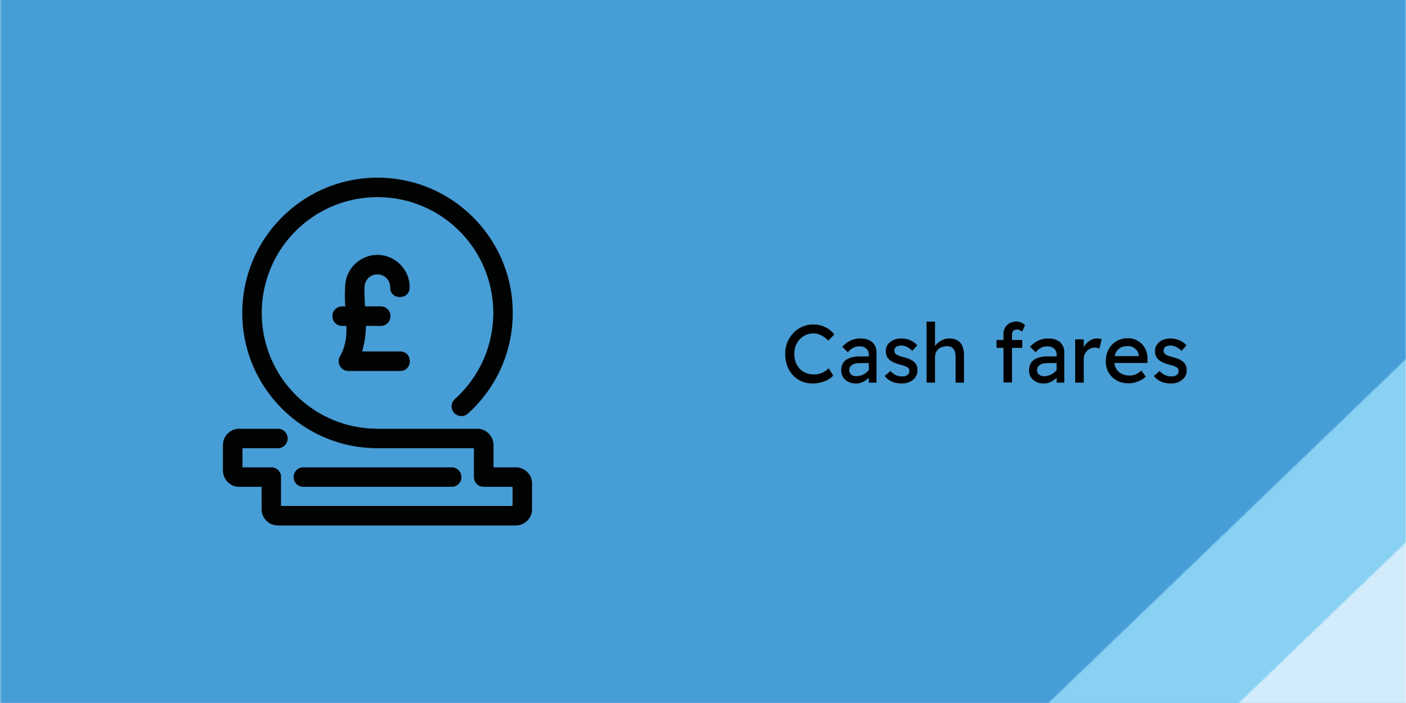 Cash fares on the bus - Metrobus