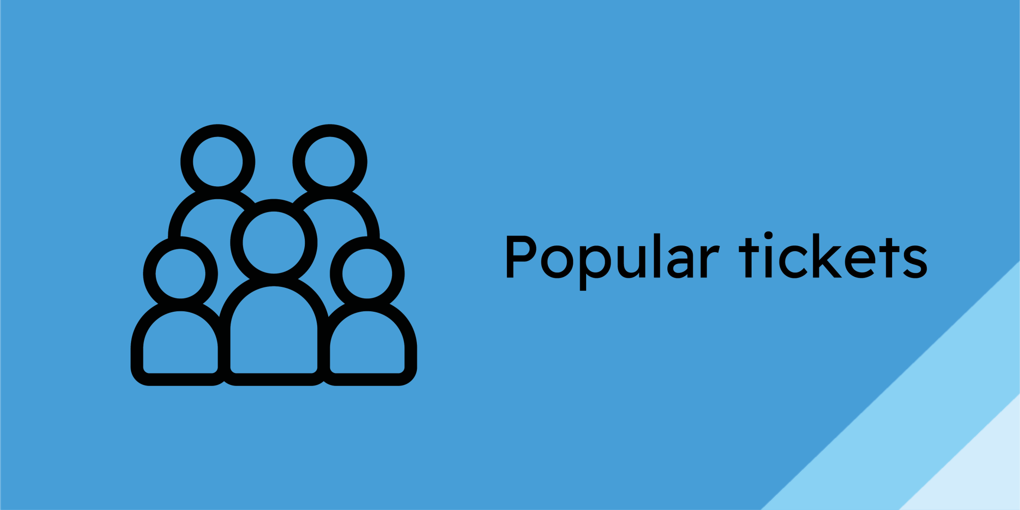 Popular tickets - Metrobus