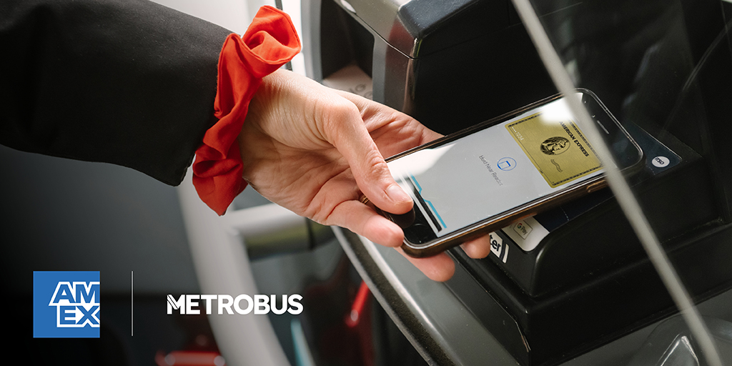 American Express® cards are now accepted on Metrobus services - Metrobus