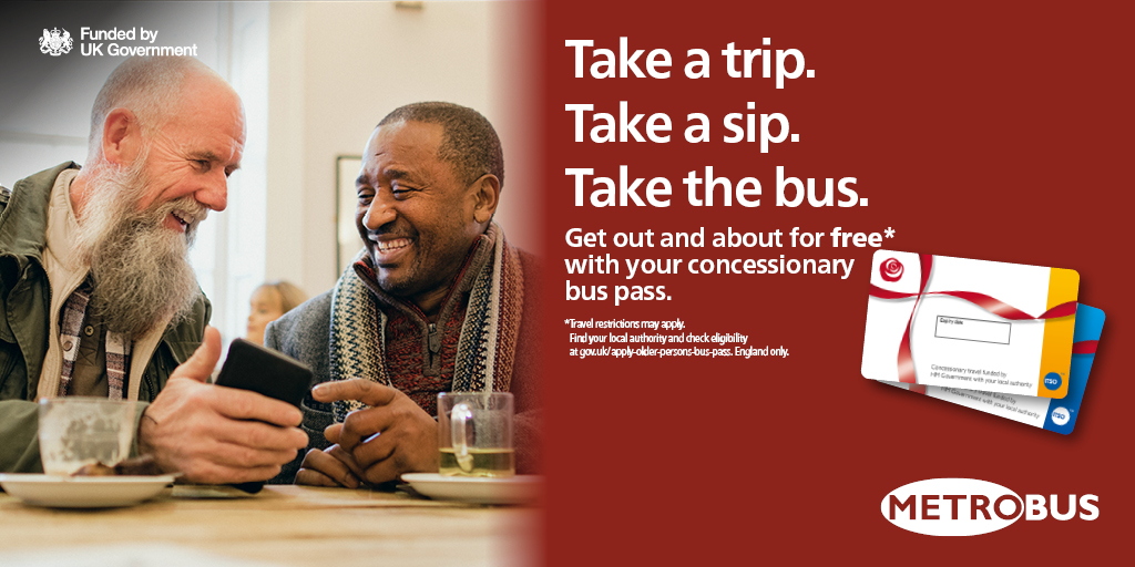 Apply for your Concessionary Bus Pass Today - Metrobus
