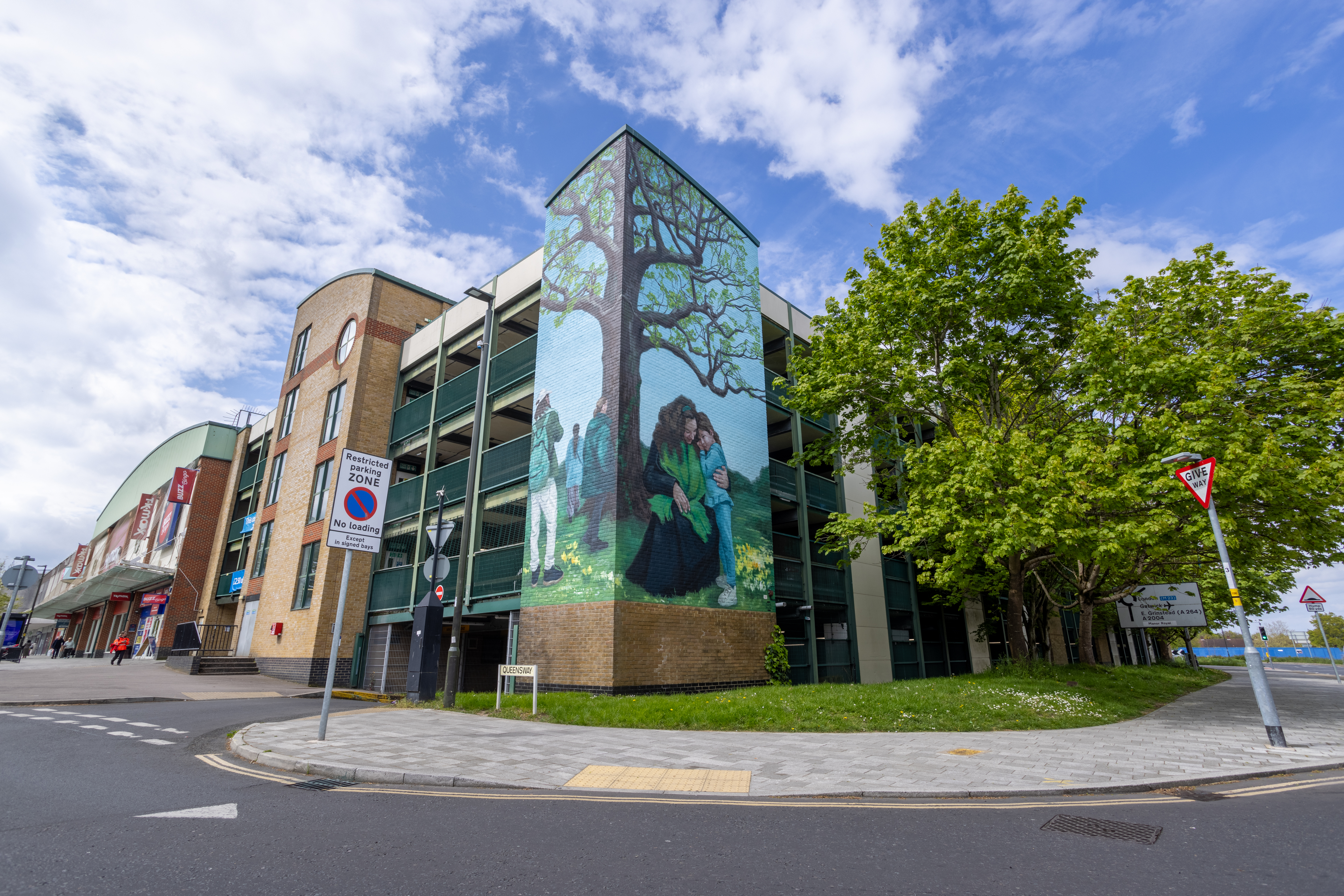 Crawley’s Creative Playground unveils brand-new town-wide Murals across ...