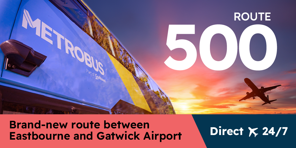 We’re celebrating the route 500 with a two-day roadshow - Metrobus