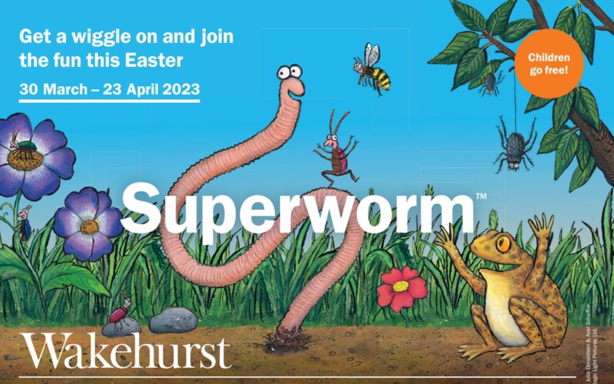 Superworm at Wakehurst - Metrobus