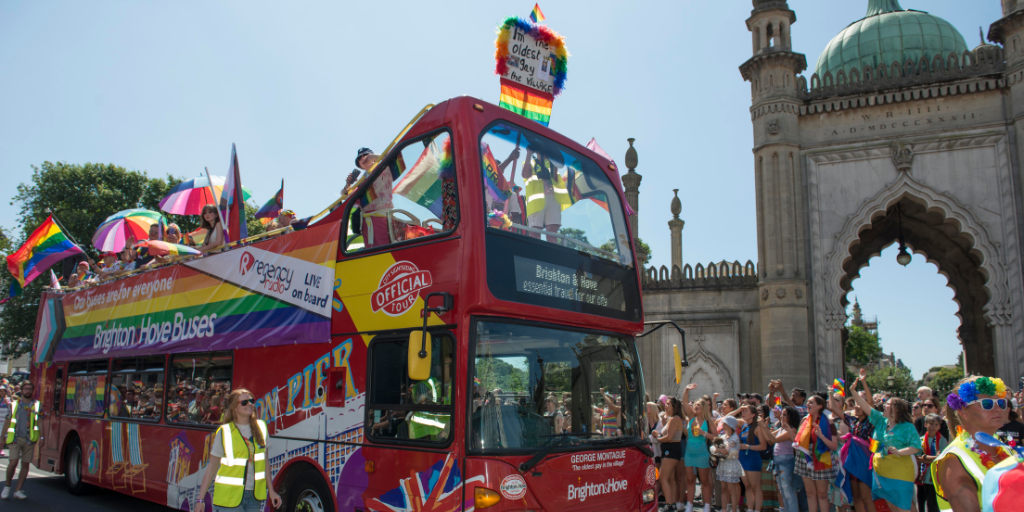 Brighton and Hove Pride - Metrobus