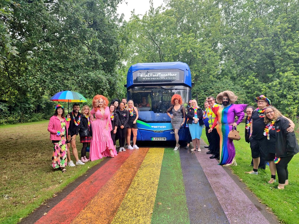 Crawley Pride Roadshow 2025 - Metrobus