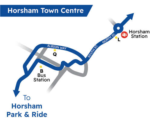 Horsham Park & Ride - Metrobus