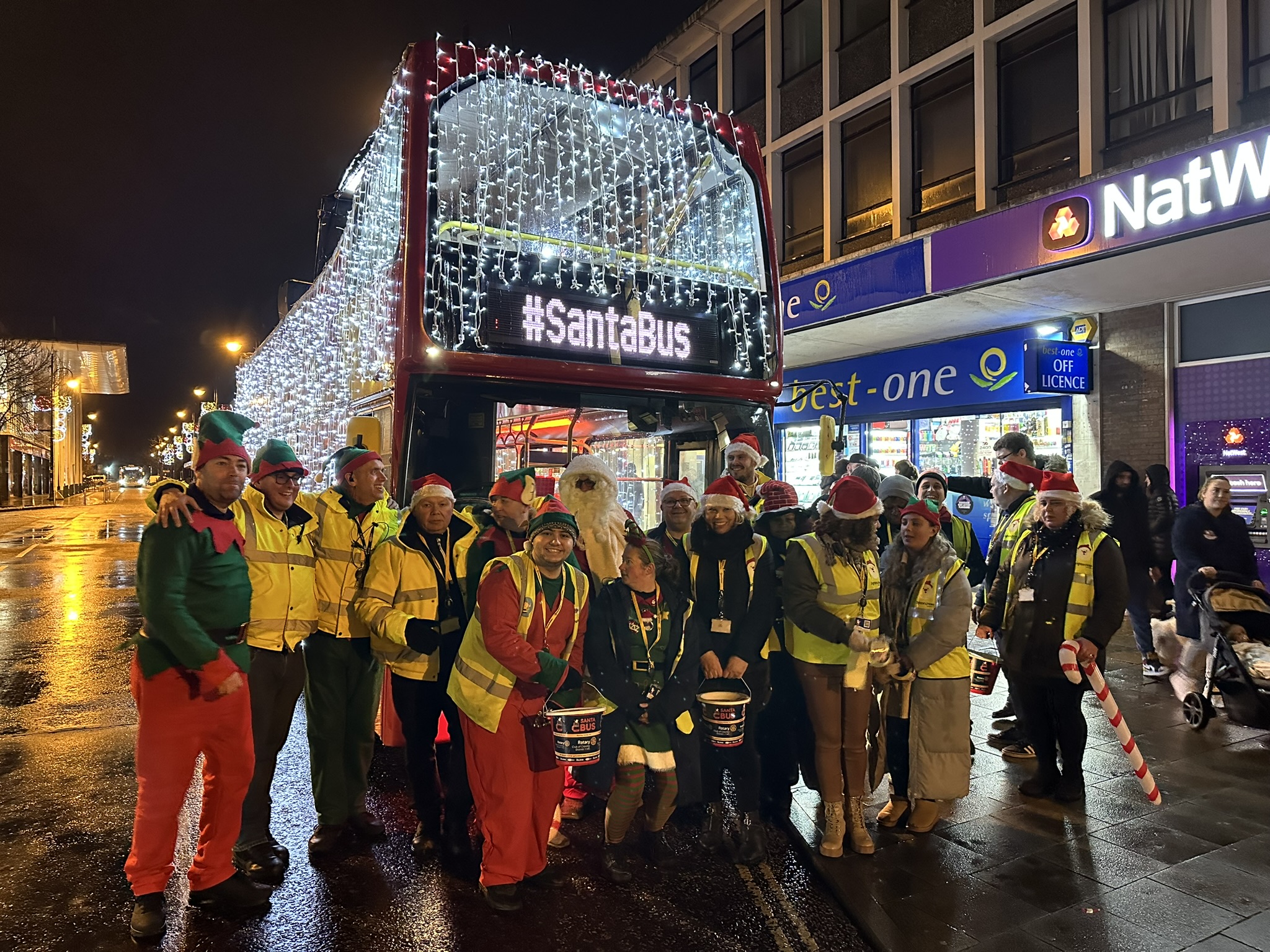 Santa Claus has visited early this year to help raise £2500 for The ...