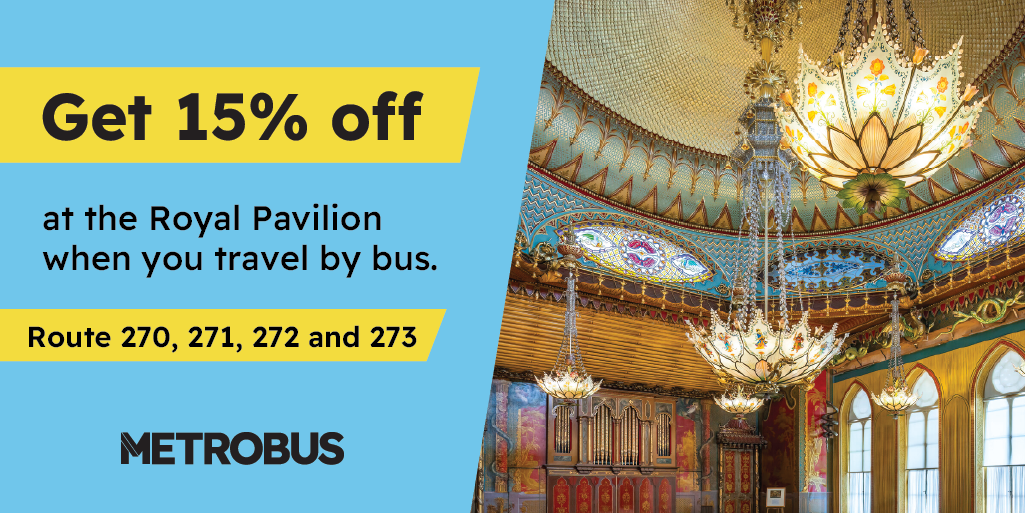 Royal Pavilion & Gardens - Metrobus